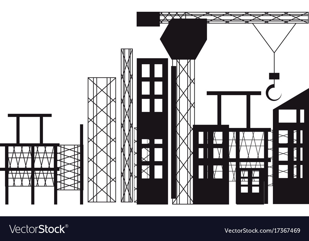 Building Royalty Free Vector Image - VectorStock