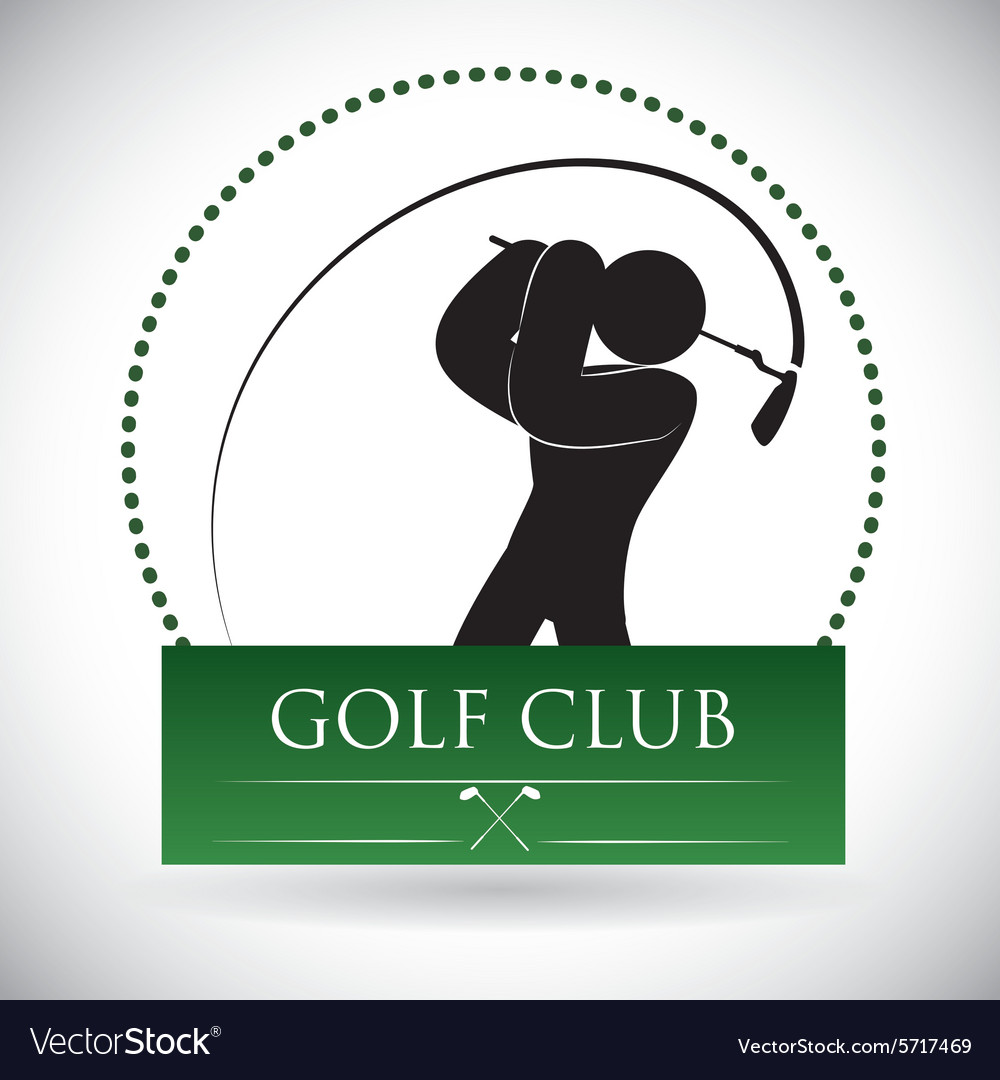 Golf design Royalty Free Vector Image - VectorStock