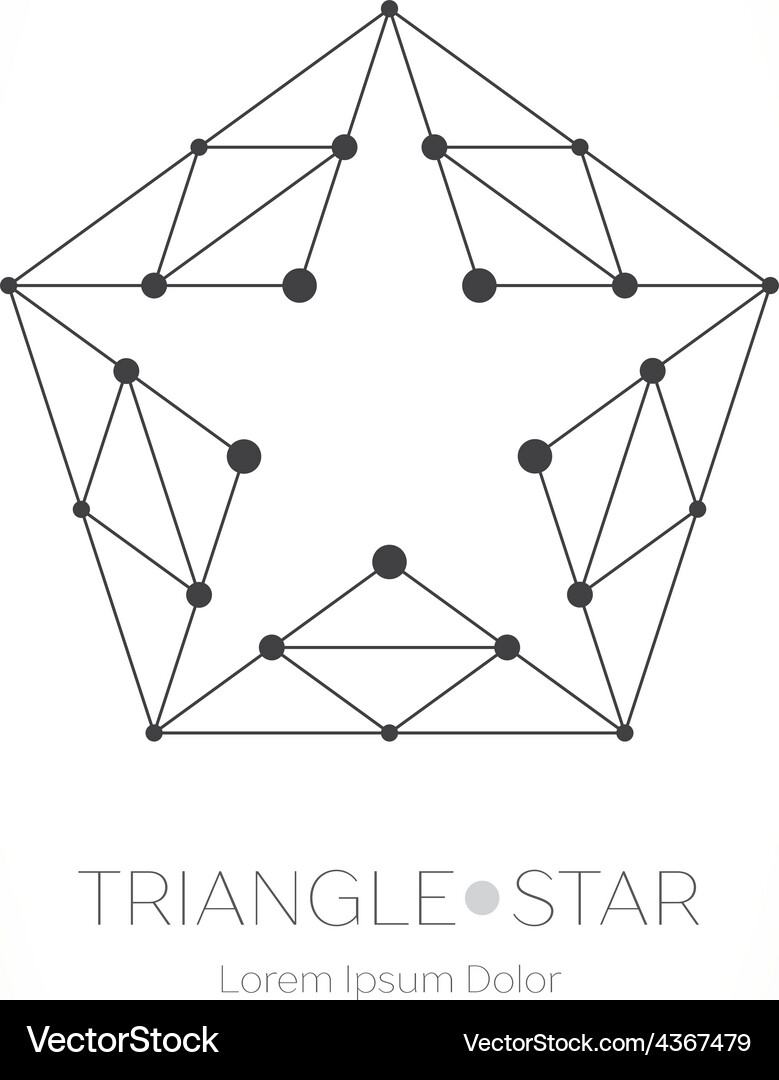 Line Designs Geometry Star