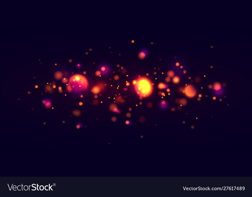 Abstract glowing lights Royalty Free Vector Image