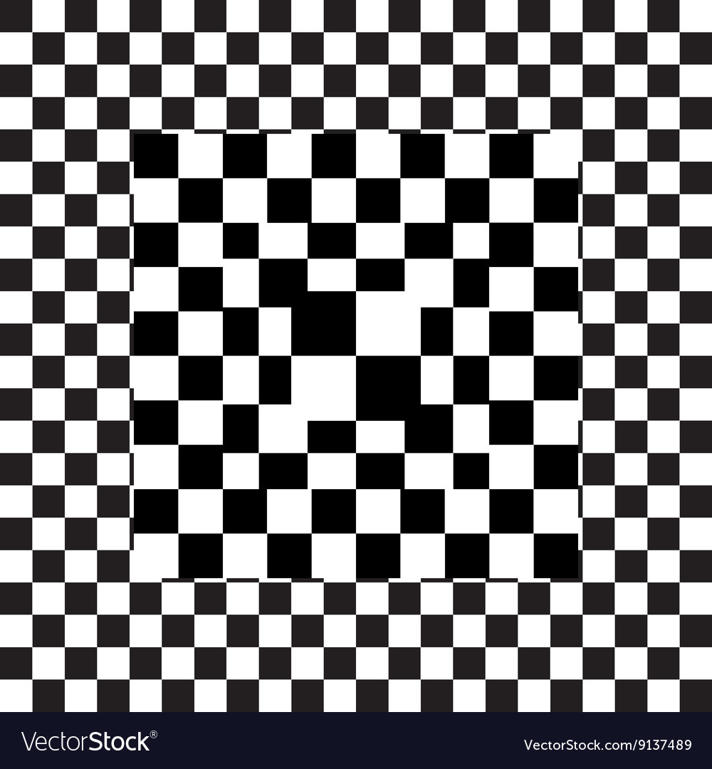 Hypnotic fascinating abstract image Royalty Free Vector