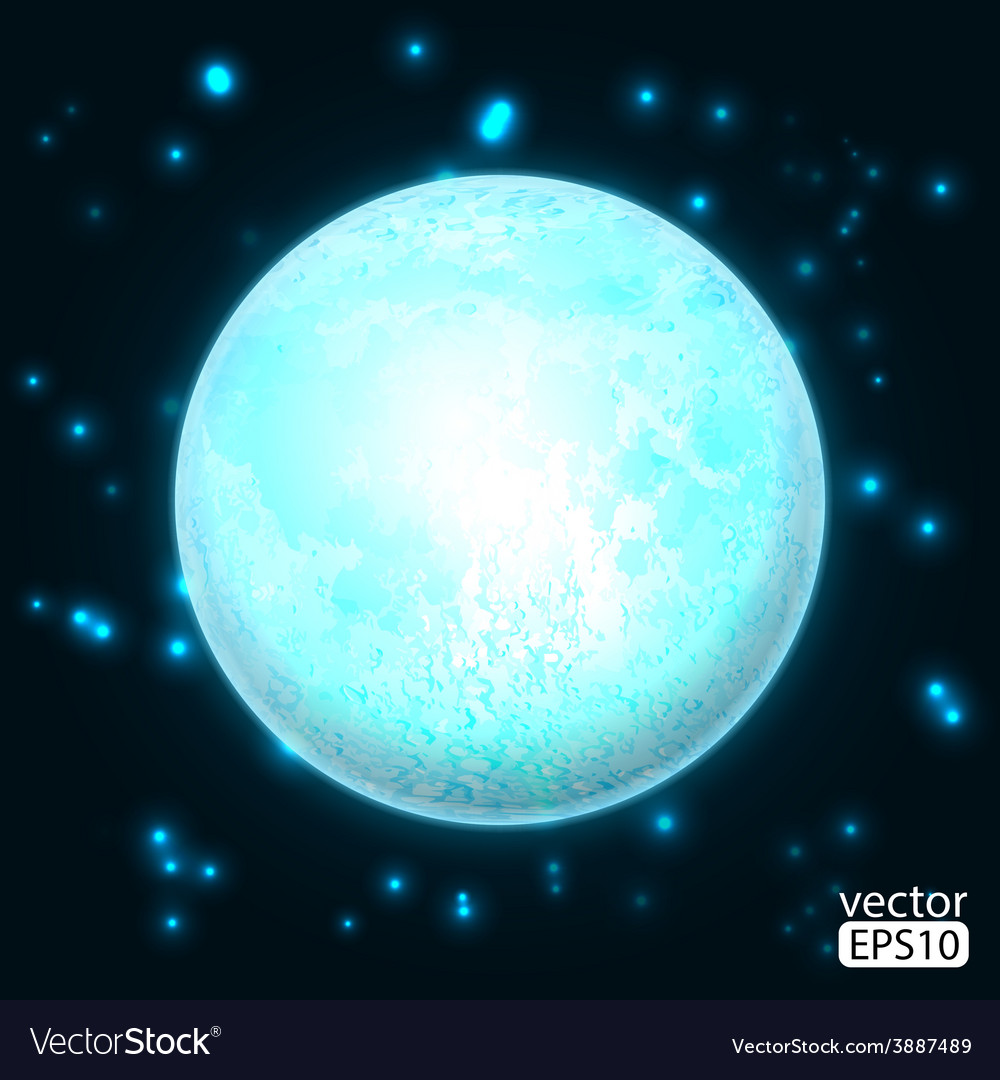Moon Royalty Free Vector Image - VectorStock