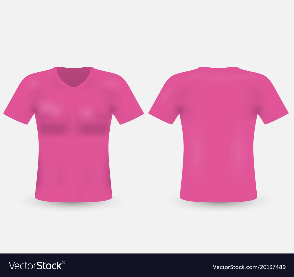 Pink T Shirt Template Flyer Template