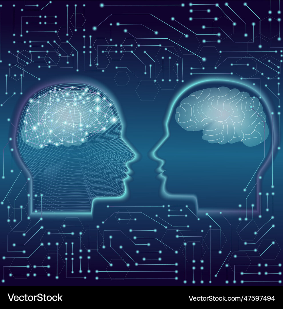 Artificial intelligence Royalty Free Vector Image