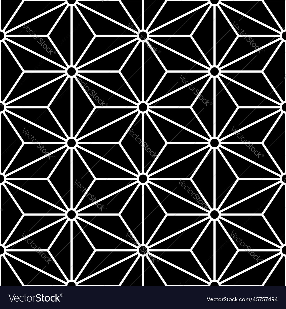 Seamless geometric pattern white linear pattern Vector Image