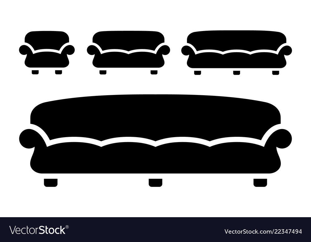 Sofa Royalty Free Vector Image - VectorStock