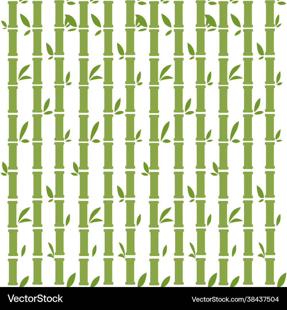 Sugar Cane Pattern - Seamless Royalty Free Vector Image