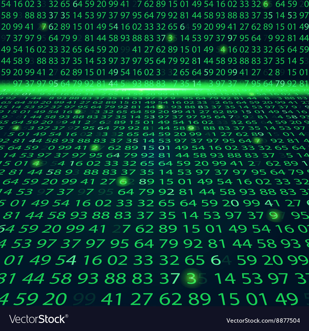 Template Coding And Programming Theme Green Vector Image