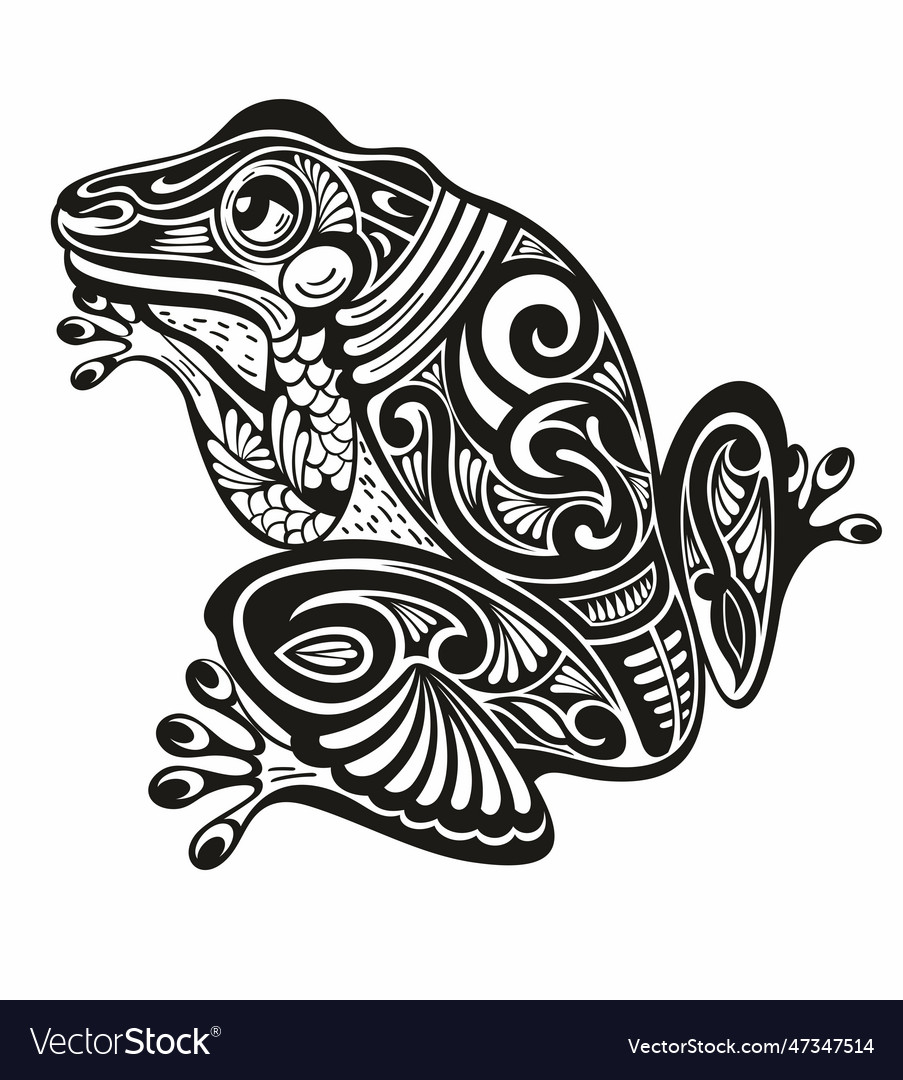 Frog Royalty Free Vector Image - VectorStock