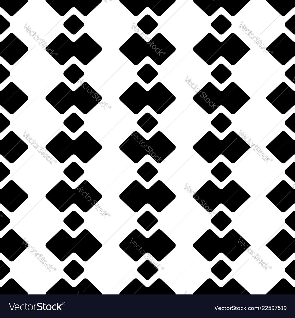 Abstract repeatable background pattern monochrome Vector Image Abstract repeatable background pattern monochrome Vector Image