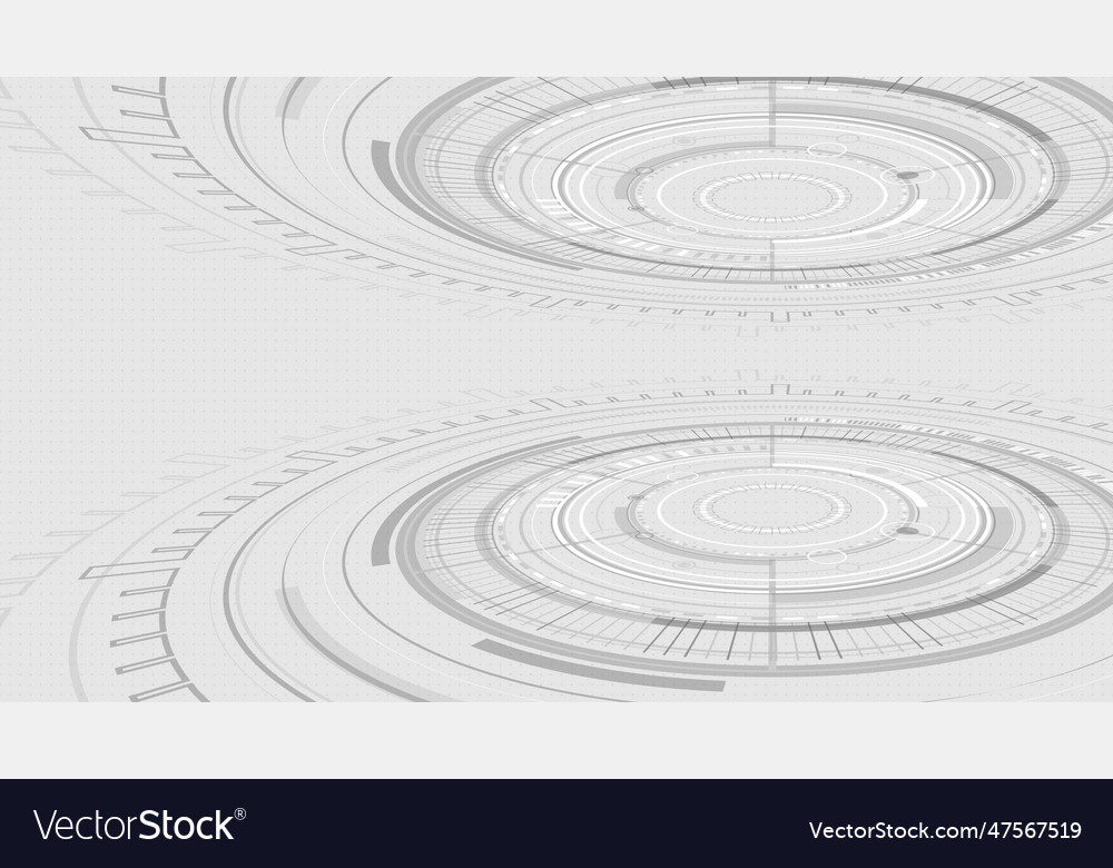 Circuit technology background with digital data Vector Image