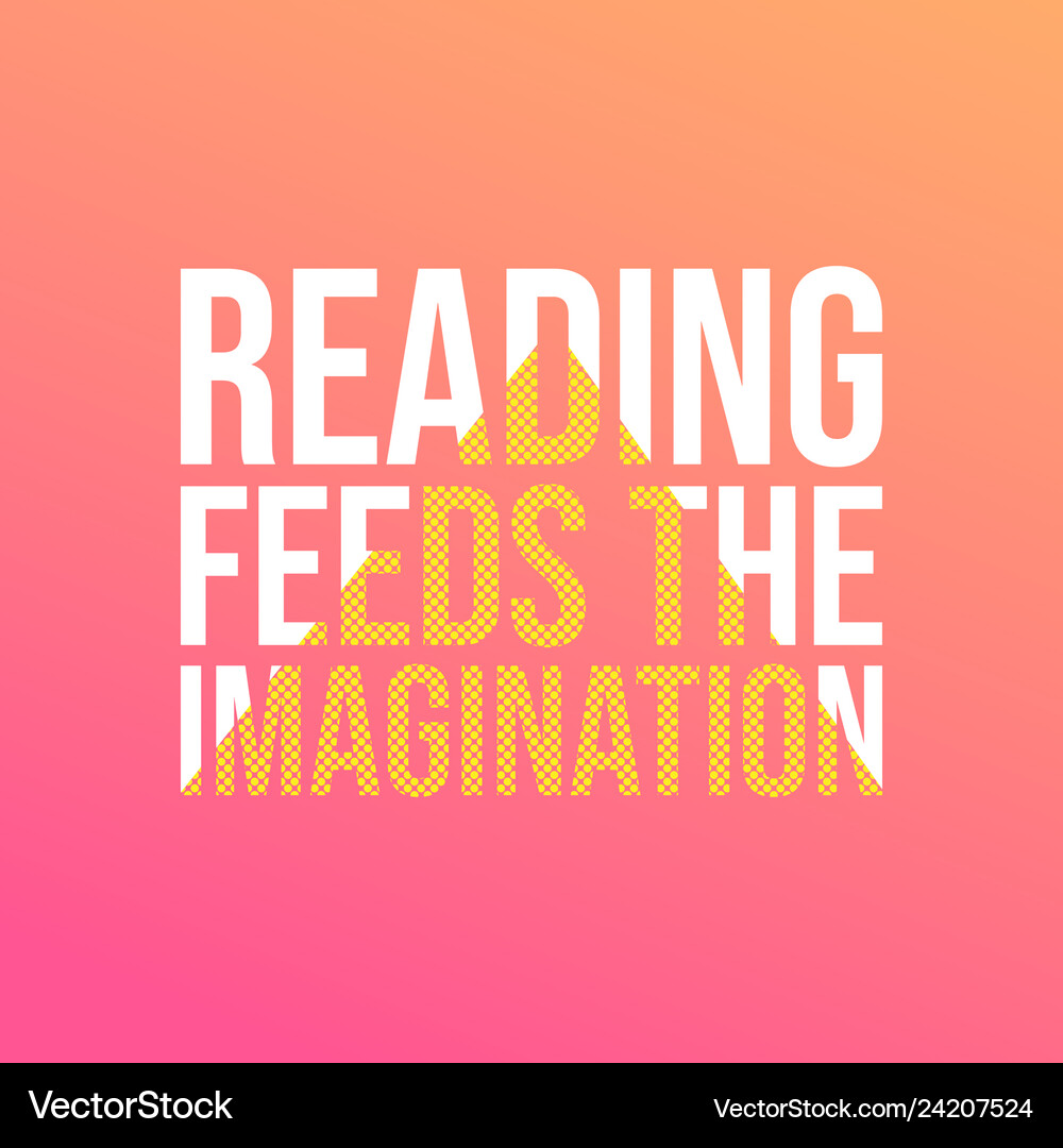 Imagination And Reading Quotes Imagination Book Badge Free Vector