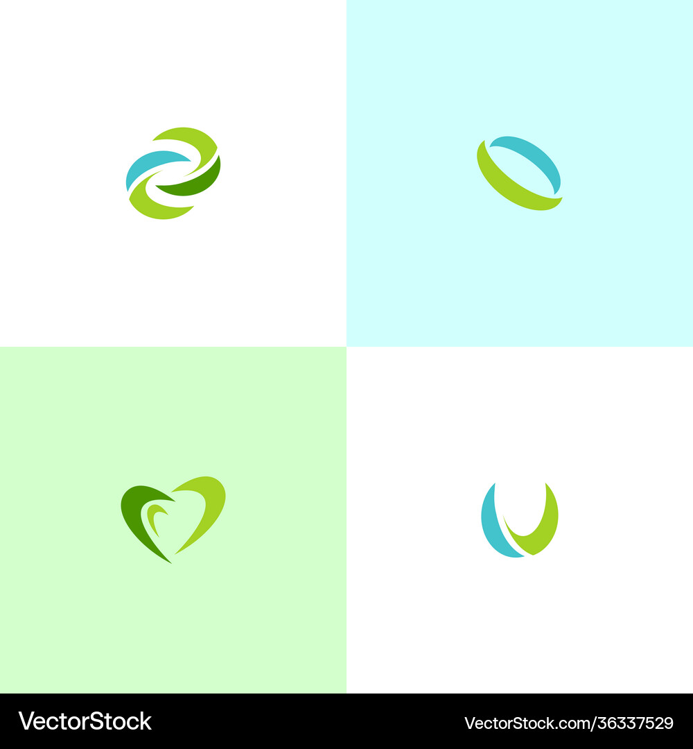Different abstract trendy symbols for your design Vector Image