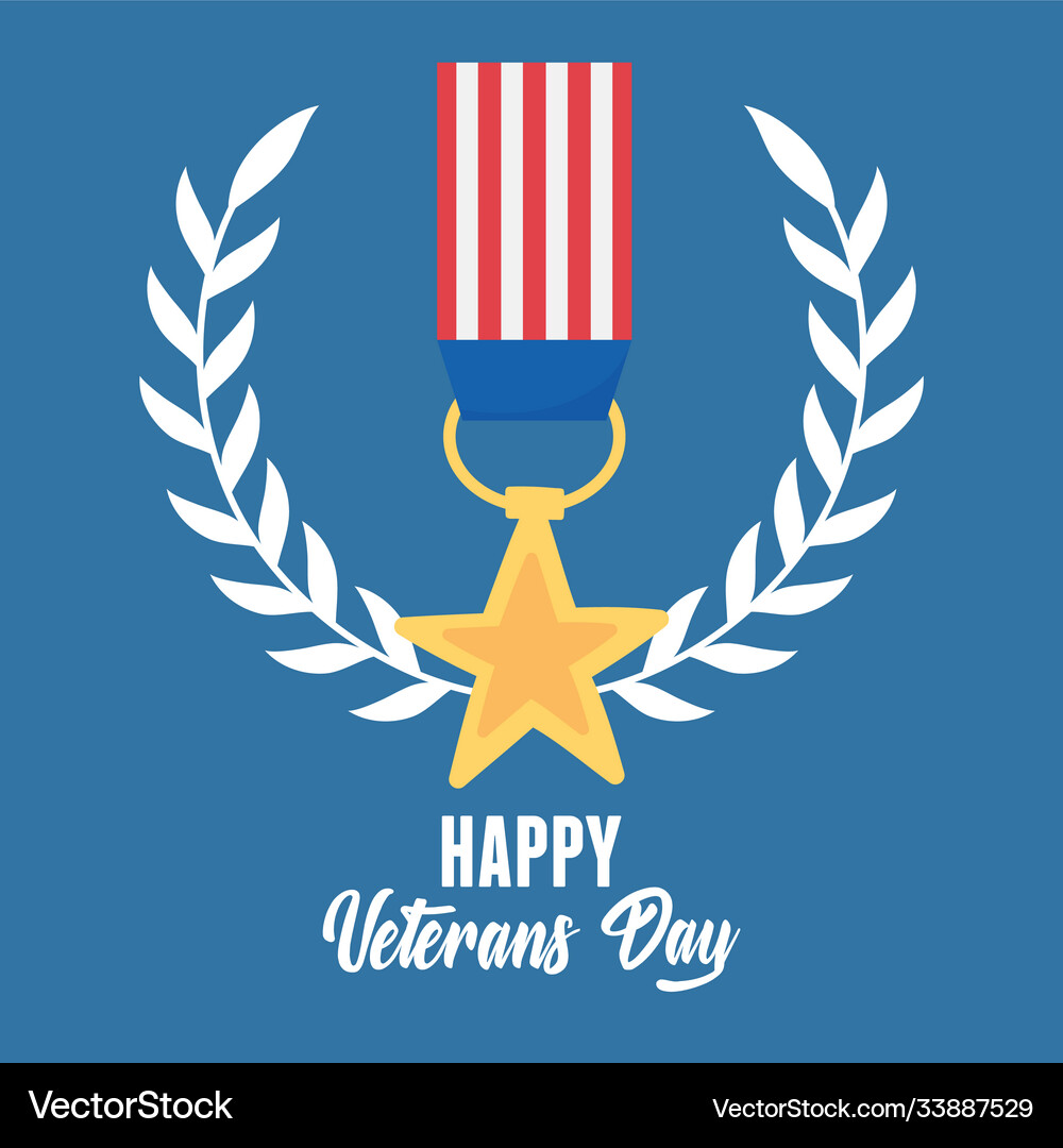 Happy veterans day us military armed forces Vector Image