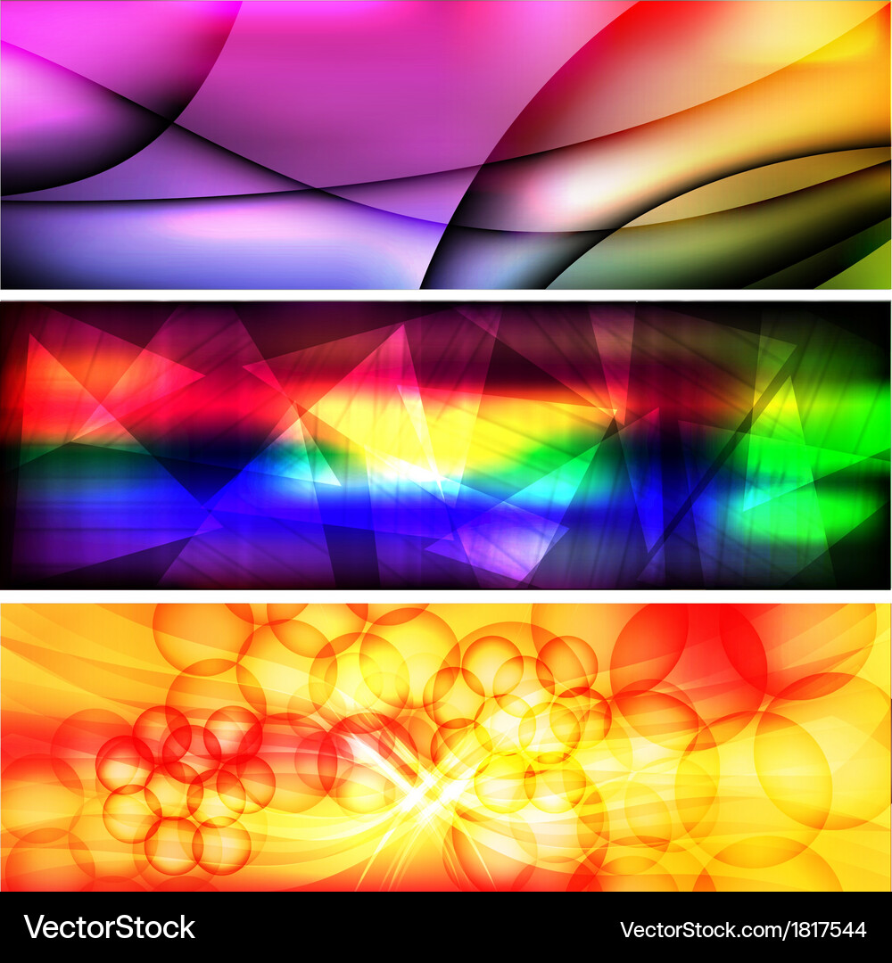 Abstract background banner 1 Royalty Free Vector Image