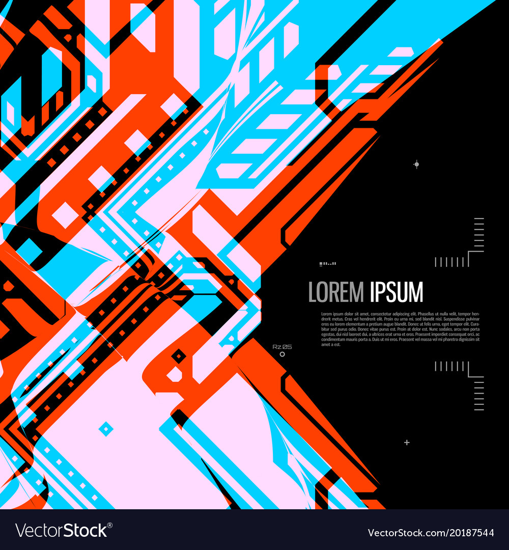 Abstract technology background Royalty Free Vector Image