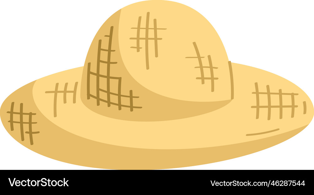 Farmer Straw Hat Gardener Paper Crown Printable Coloring Craft Activity ...