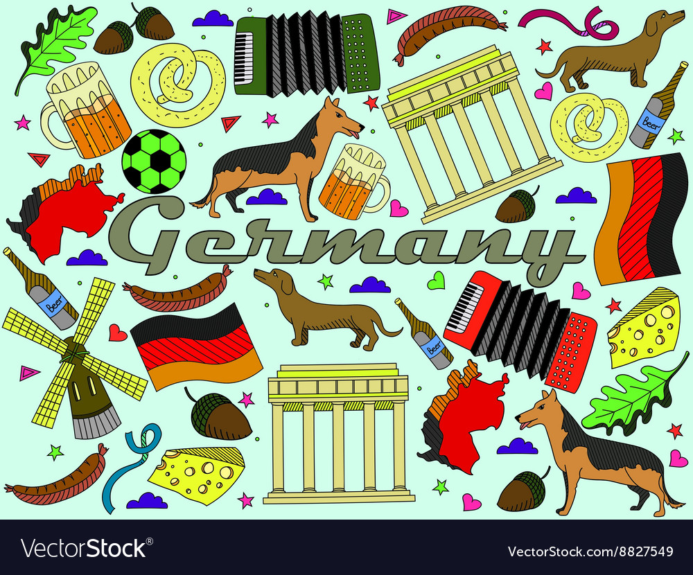 Germany Royalty Free Vector Image - VectorStock