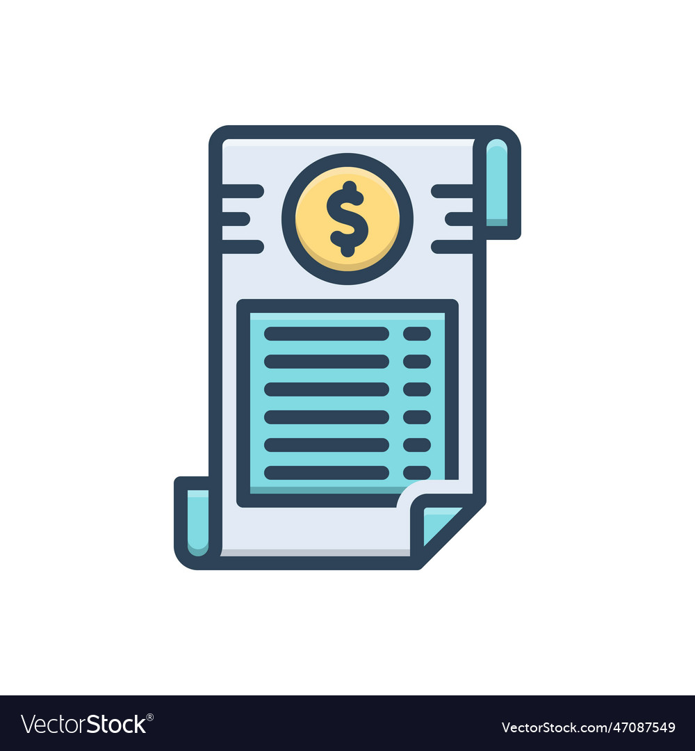 Invoice Royalty Free Vector Image - VectorStock Invoice Royalty Free Vector Image - VectorStock