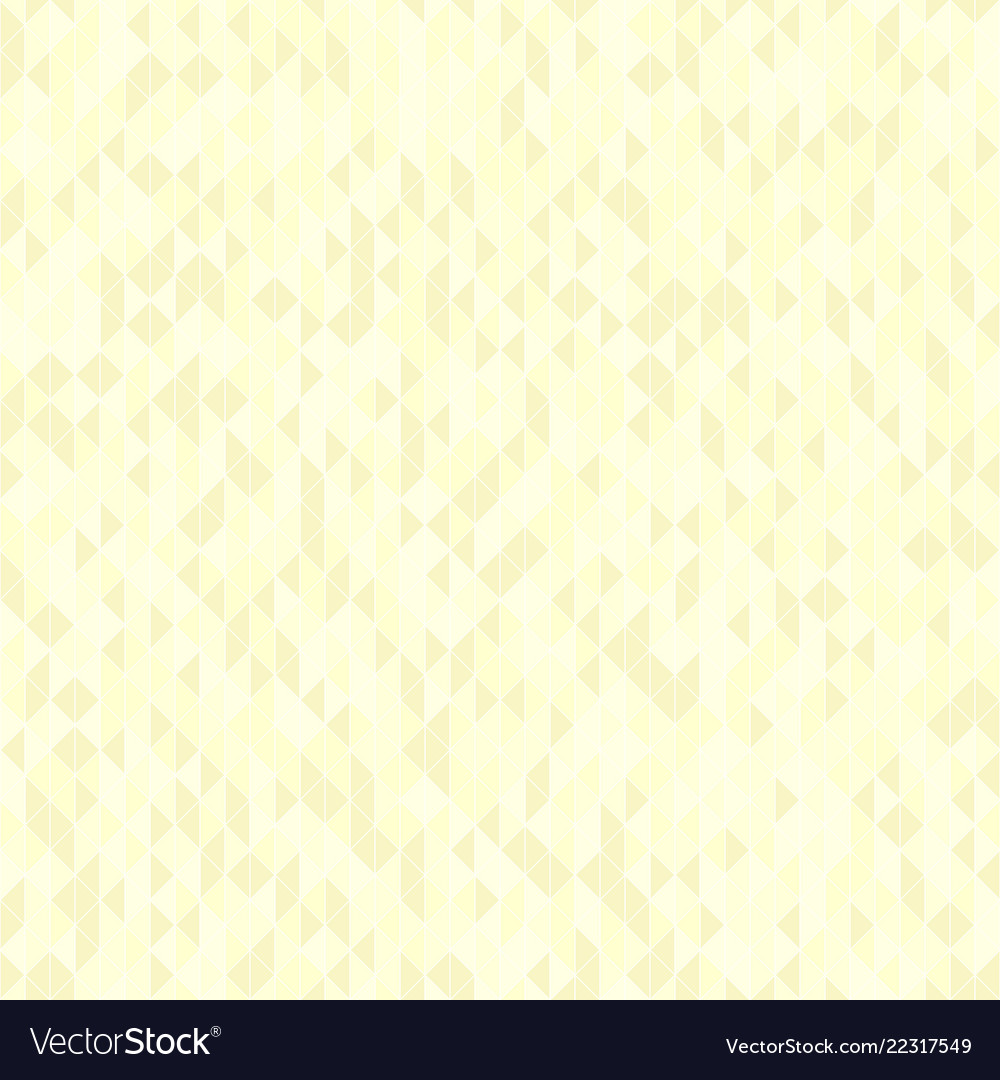 Yellow triangle pattern seamless Royalty Free Vector Image