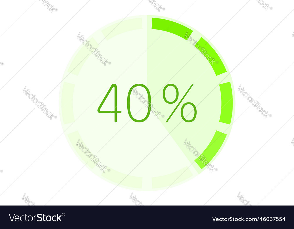 Graph with memory gauge green Royalty Free Vector Image Graph with memory gauge green Royalty Free Vector Image