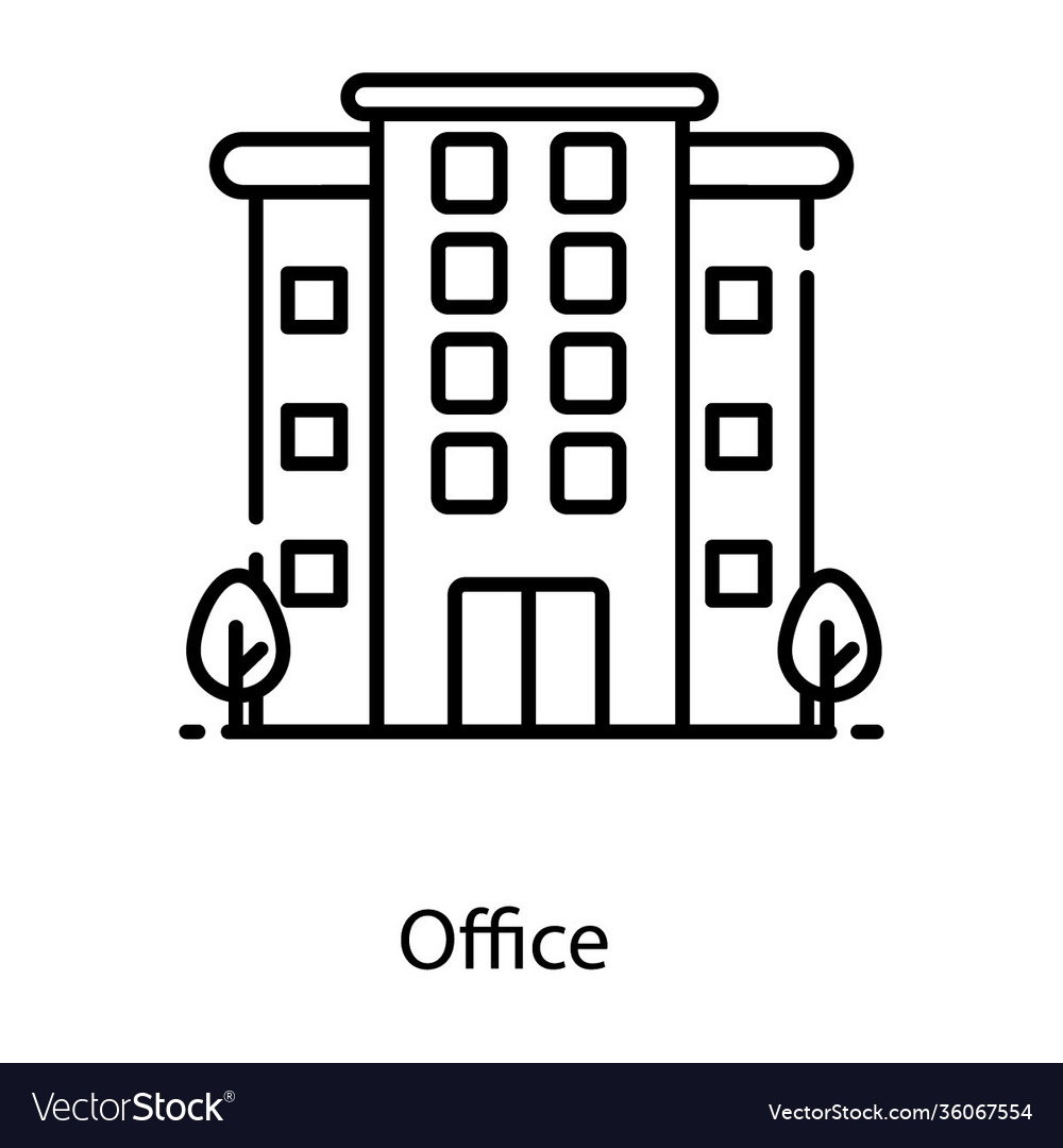Office Royalty Free Vector Image - VectorStock