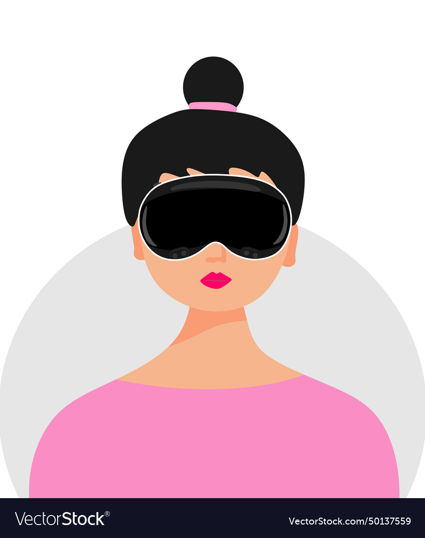 People using spatial computing devices Royalty Free Vector