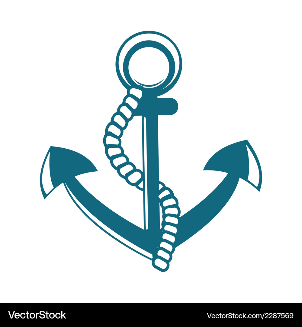 Anchor Royalty Free Vector Image - VectorStock
