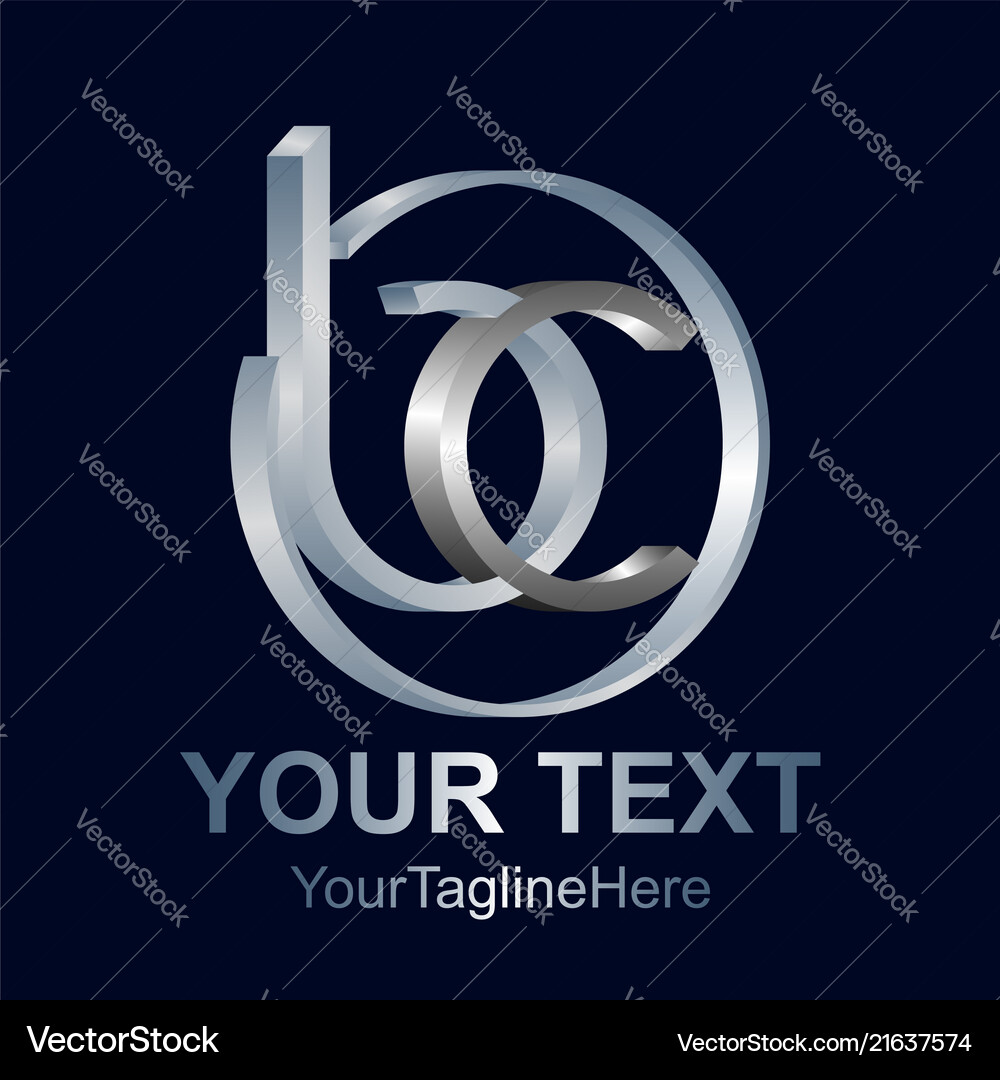 3d logo abstract vintage old style icon Royalty Free Vector