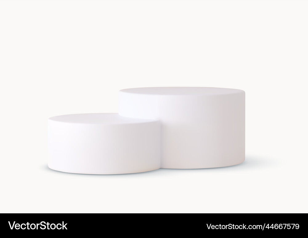 3d podium realistic Royalty Free Vector Image - VectorStock
