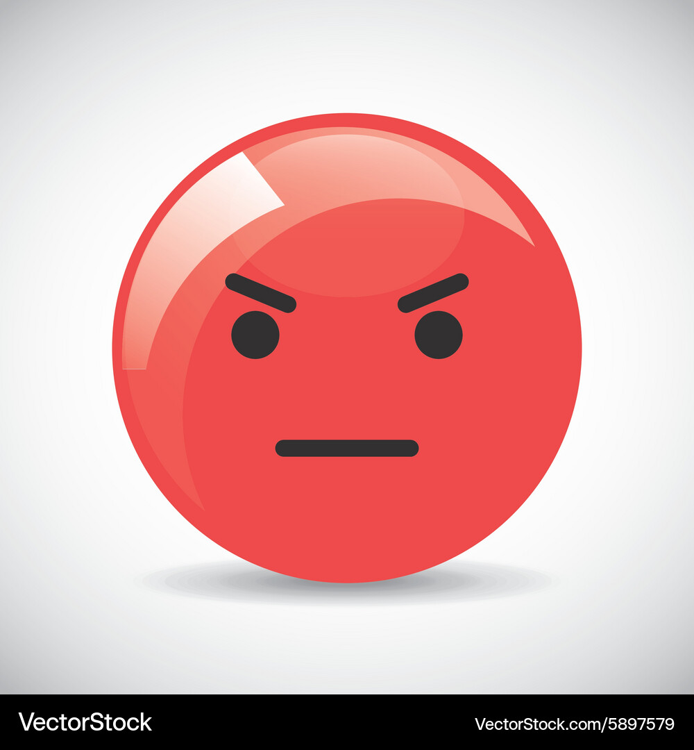 Emoticon face Royalty Free Vector Image - VectorStock