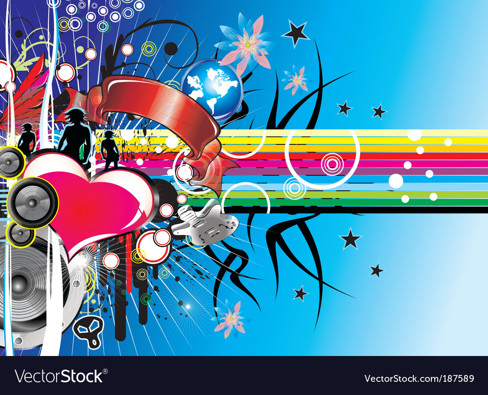 Fantasy background Royalty Free Vector Image - VectorStock