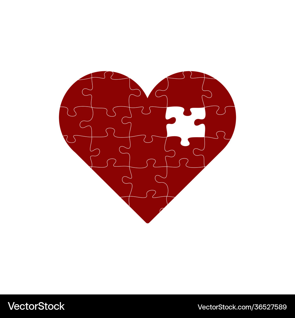 Jigsaw puzzle with all its pieces put together Vector Image