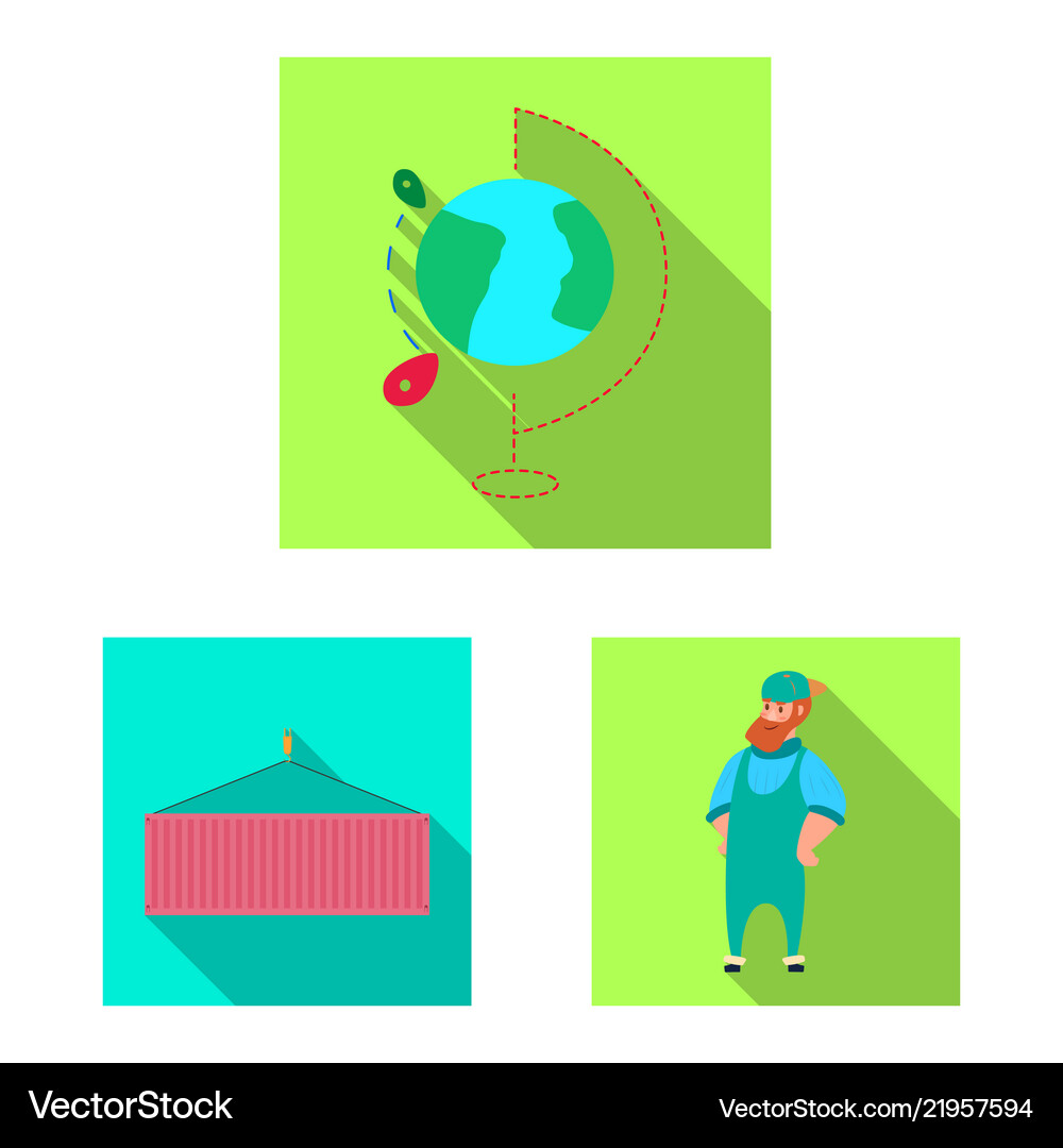 Goods and cargo icon Royalty Free Vector Image