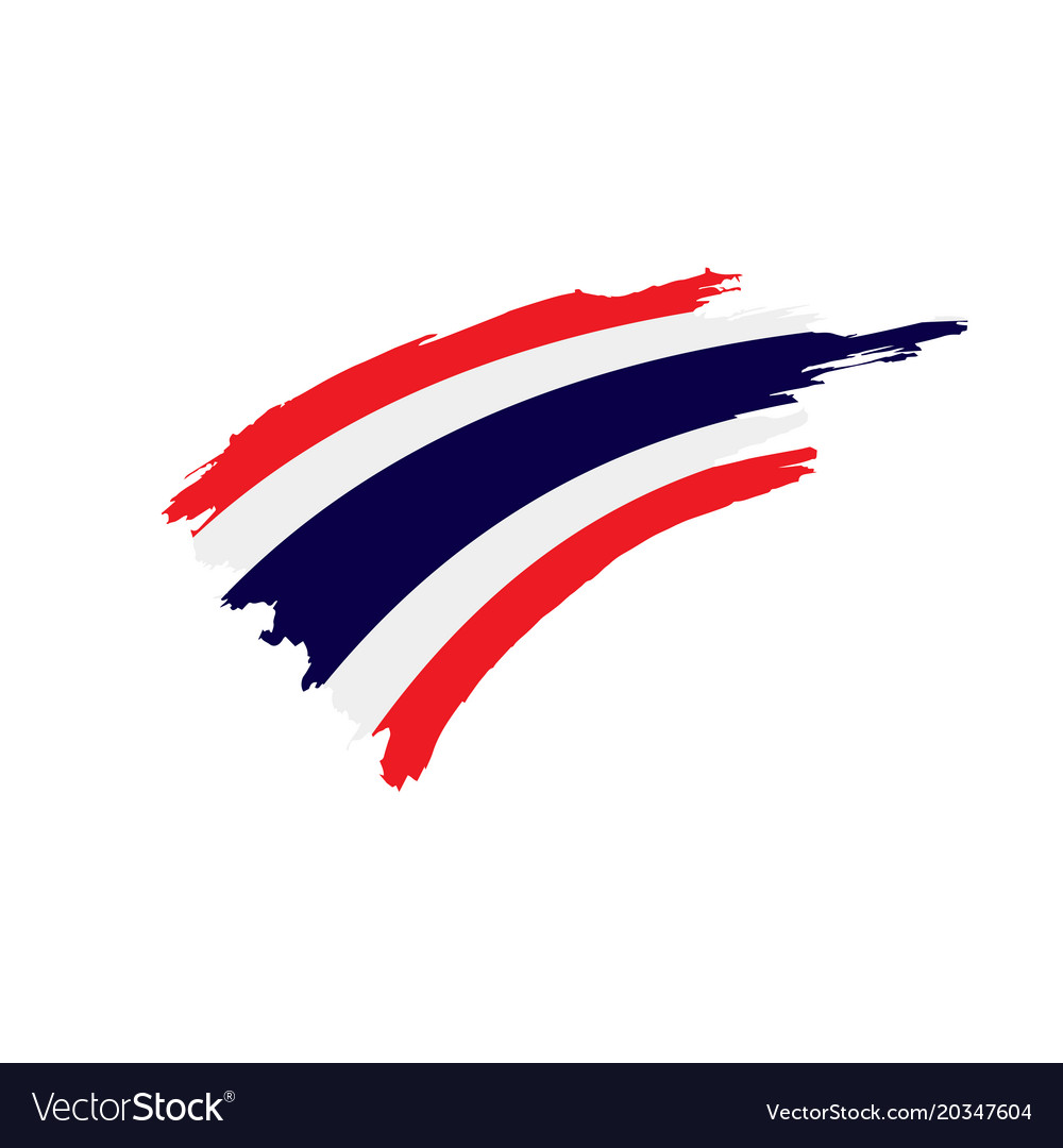 Thailand flag Royalty Free Vector Image - VectorStock Thailand flag Royalty Free Vector Image - VectorStock