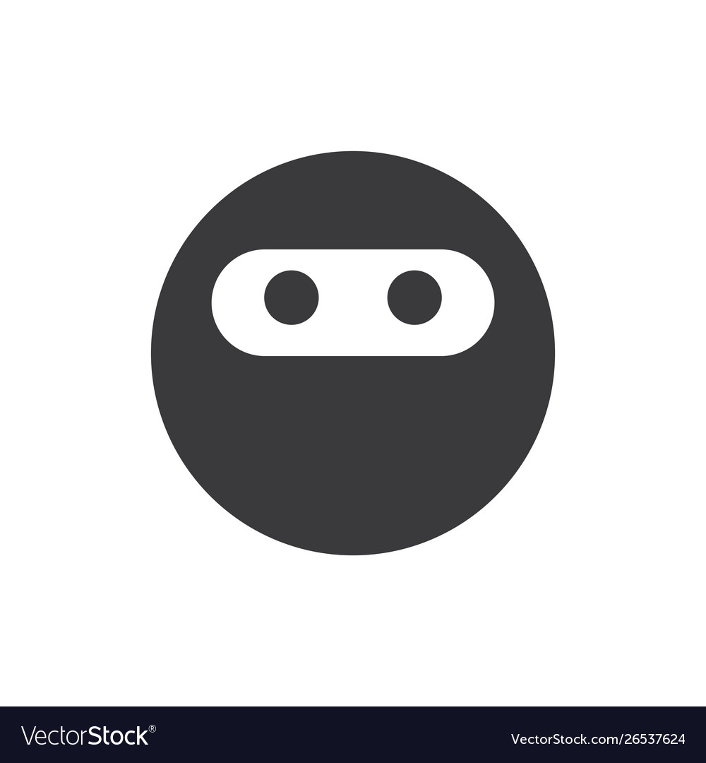 Ninja icon Royalty Free Vector Image - VectorStock