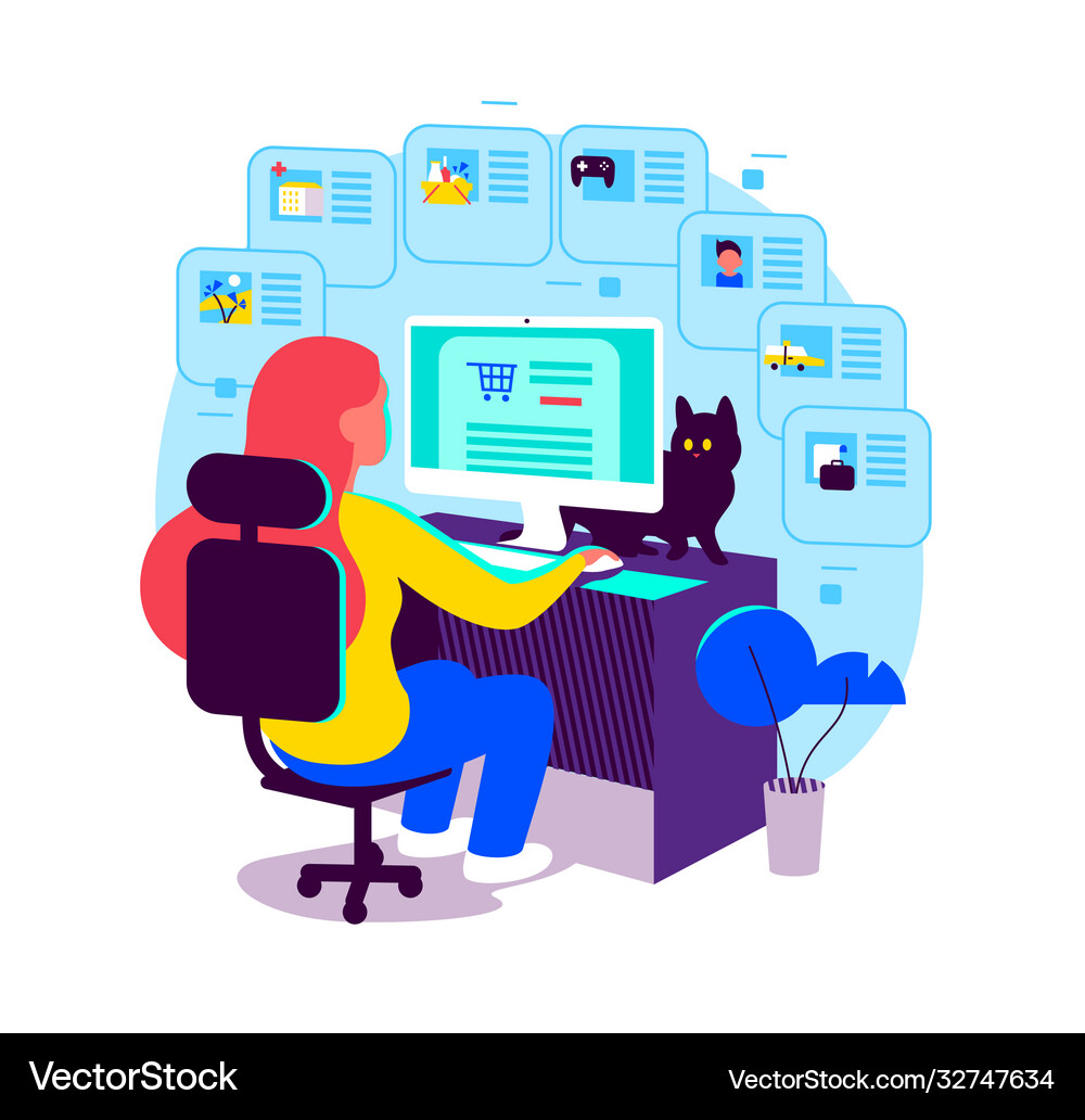 Using service Royalty Free Vector Image - VectorStock
