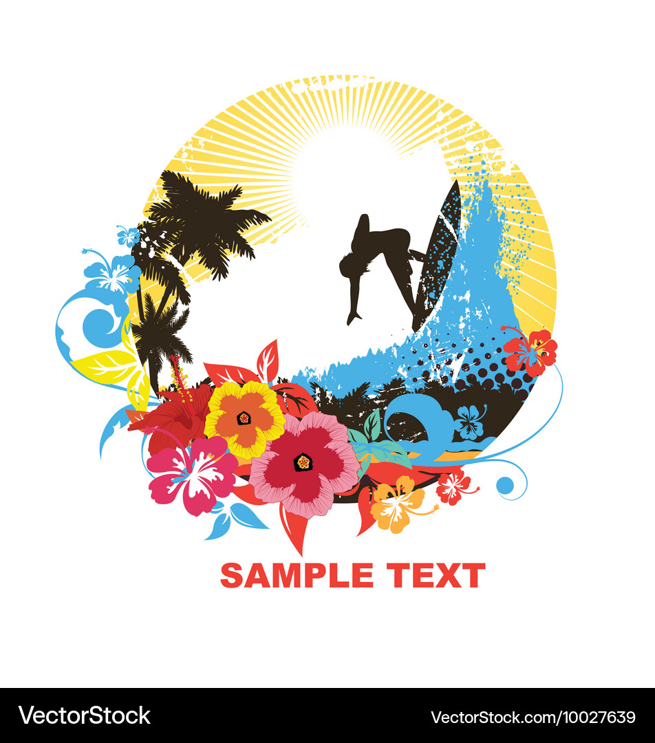 Summer Royalty Free Vector Image - VectorStock