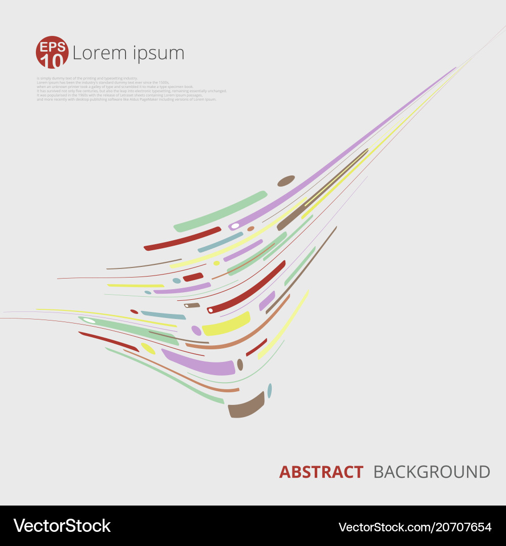 Modern of geometric pattern in mix sizes Vector Image