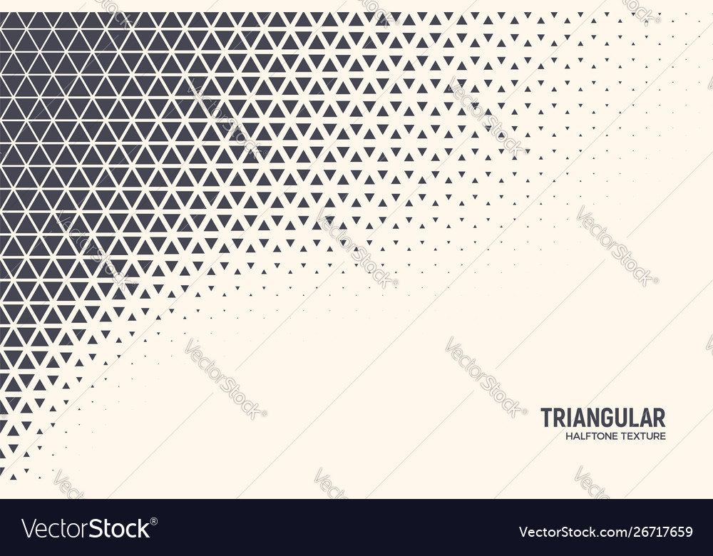 Triangle abstract technology background Royalty Free Vector