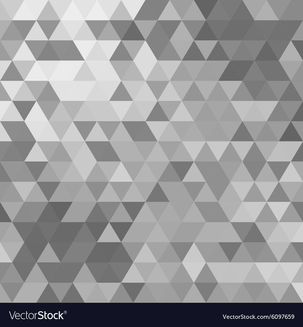 Triangles gray Royalty Free Vector Image - VectorStock