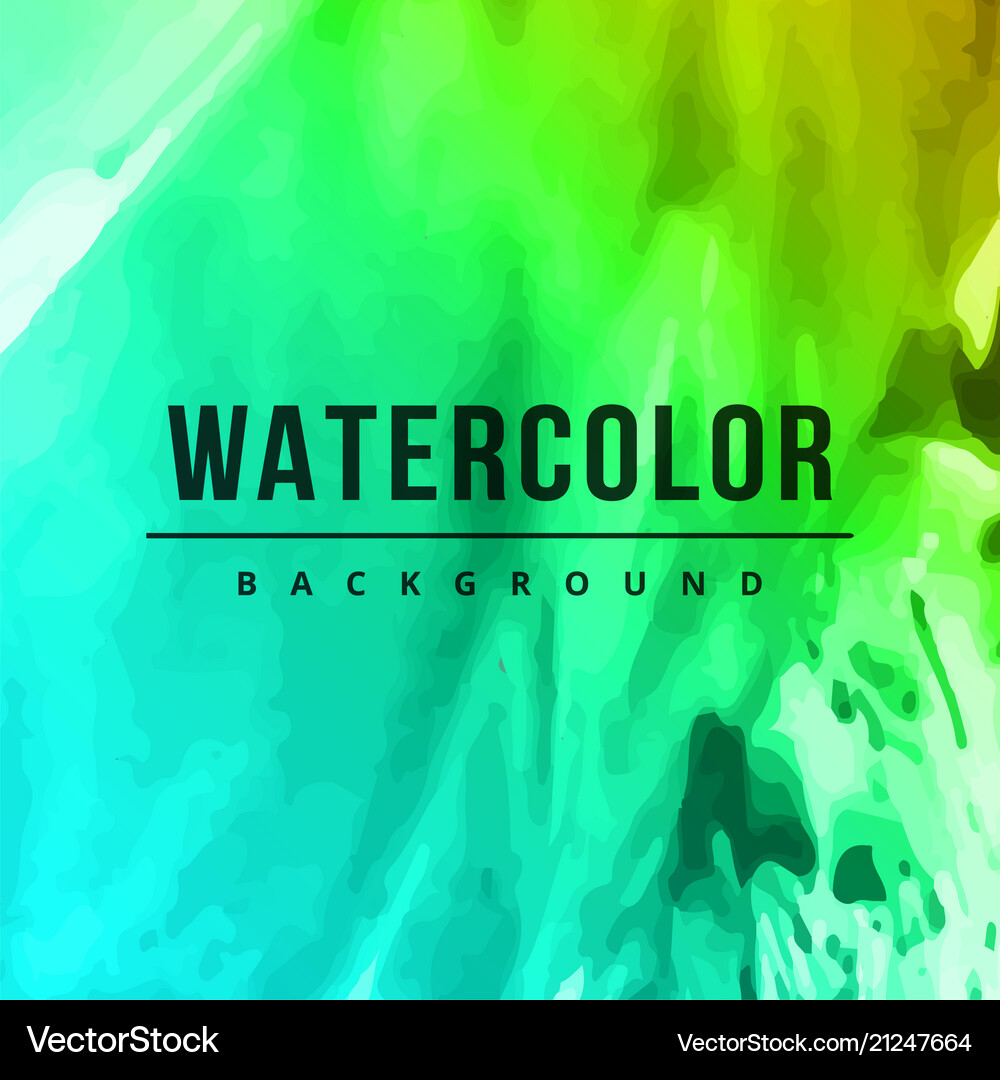 Bright watercolor background Royalty Free Vector Image
