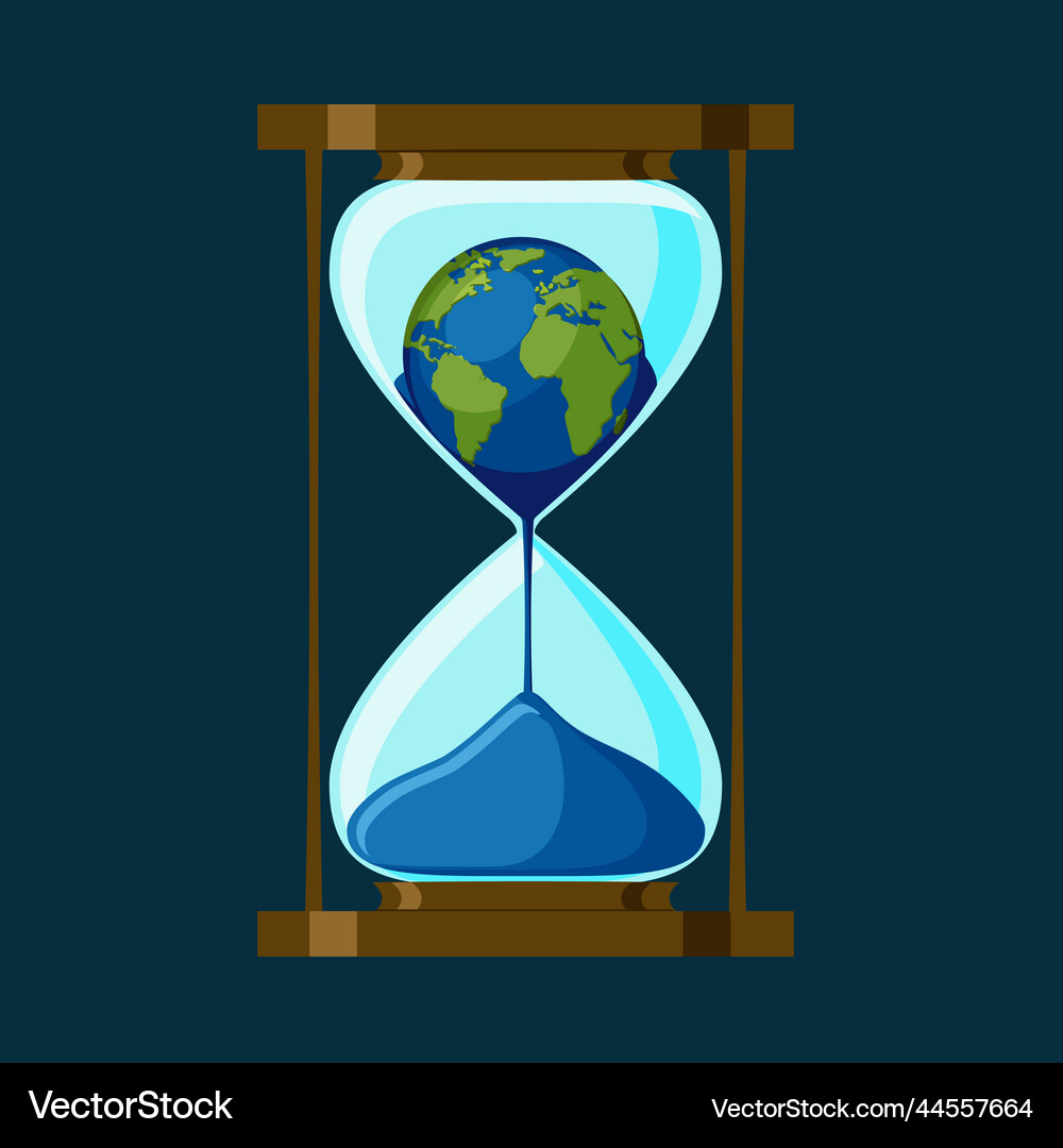 Earth's Climate Change Royalty Free Vector Image