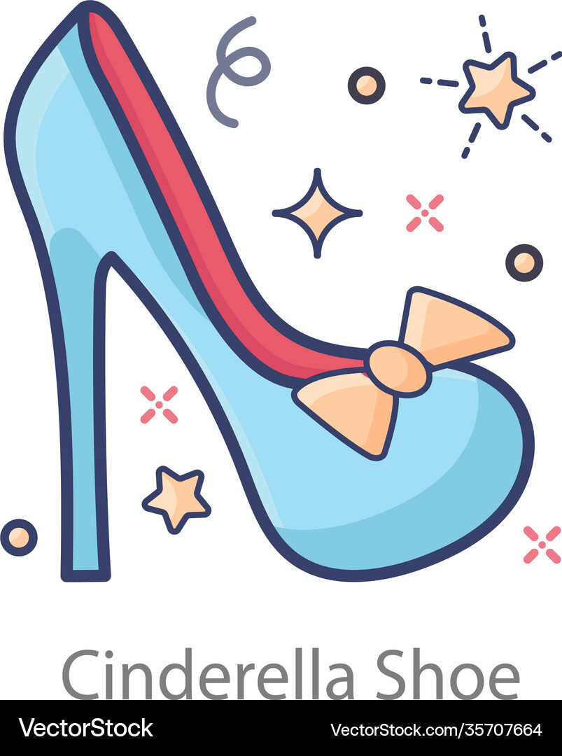 High heel Royalty Free Vector Image - VectorStock