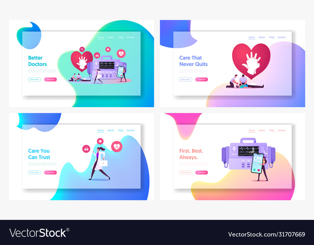 Cpr cardiopulmonary resuscitation emergency Vector Image