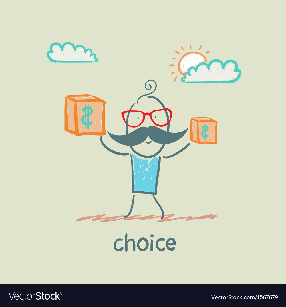Choice Royalty Free Vector Image - VectorStock