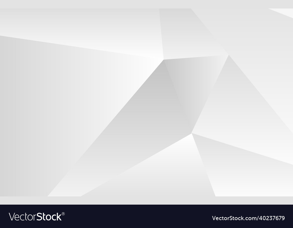 Grey modern background design abstract geometric Vector Image