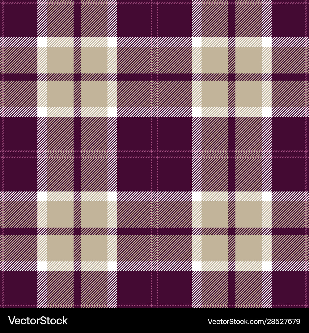 Purple and gray tartan plaid scottish pattern Vector Image