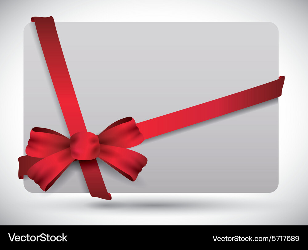 Decorative ribbon design Royalty Free Vector Image