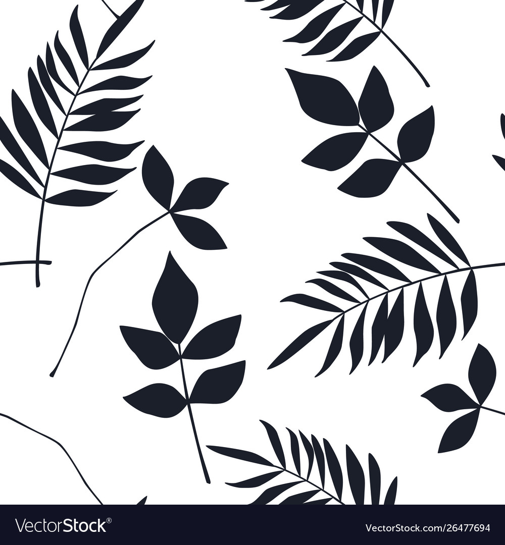 Abstract botanical seamless pattern herbal Vector Image Abstract botanical seamless pattern herbal Vector Image